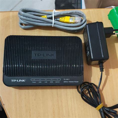 Jual Tp Link Adsl Modem Router Td T Adsl Ethernet Modem Router Kota Palembang Tiga