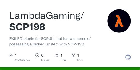 Github Lambdagaming Scp198 Exiled Plugin For Scp Sl That Has A 5