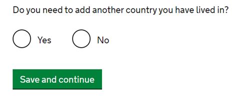 spouse visa query have you previously lived in a country outside the