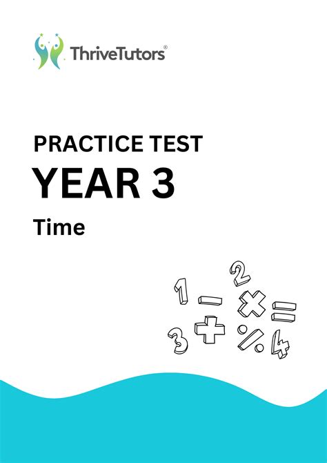Year 3 Maths Test Bundle Thrivetutors Online Tutoring Platform