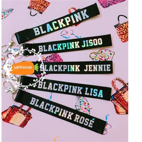 Name Tag BLACKPINK Halogram Full Member Shopee Philippines