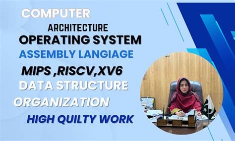 Computer architecture,assembly language, mips,riscv and operating system by Dr_fatimau | Fiverr
