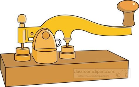 Electric Telegraph Invention 319 Classroom Clipart