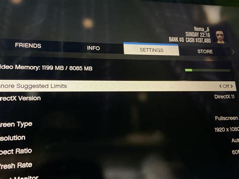 GTA V VIDEO MEMORY AUTOMATICALLY INCREASED R Gtaonline