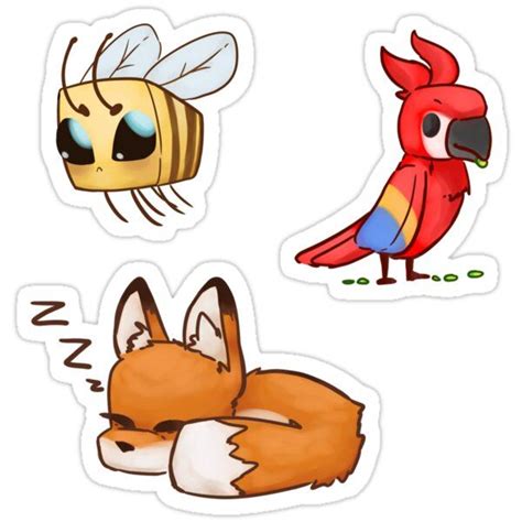 Cute Minecraft Animals Drawings