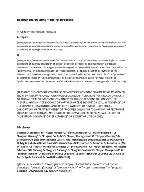 Boolean Search String Pdf