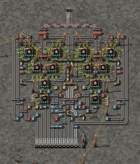 A Red Belt Of Blue Belts R Factorio