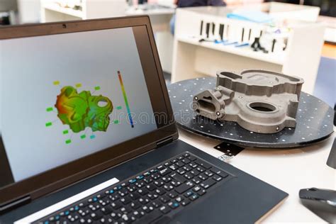 3d Scanner For Reverse Engineering Stock Image Image Of Industrial Equipment 302100093