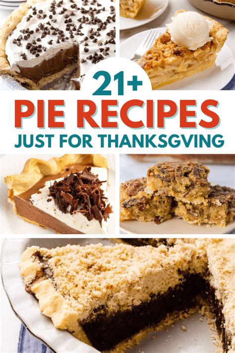 21 Easy Thanksgiving Pie Recipes All Things Mamma
