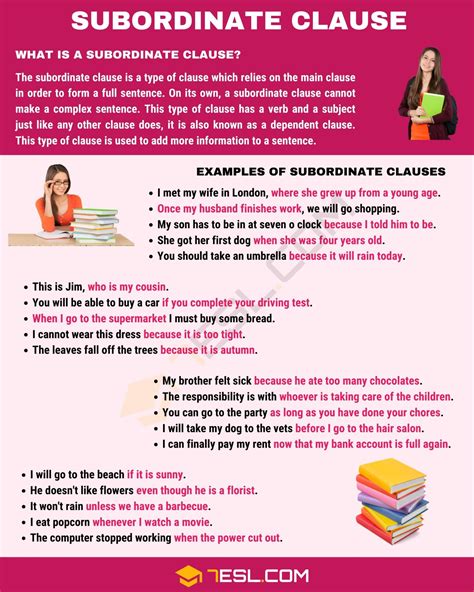 Independent Clause And Dependent Clause 4267 Best English Teaching Material Images On Pinterest