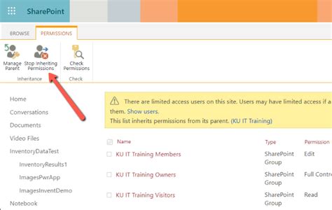 sharepoint membership and permissions how to ku