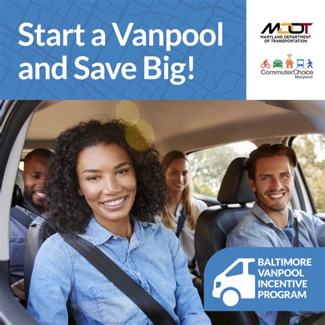 Baltimore Commutes Vanpool Incentive Program Commuter Connections
