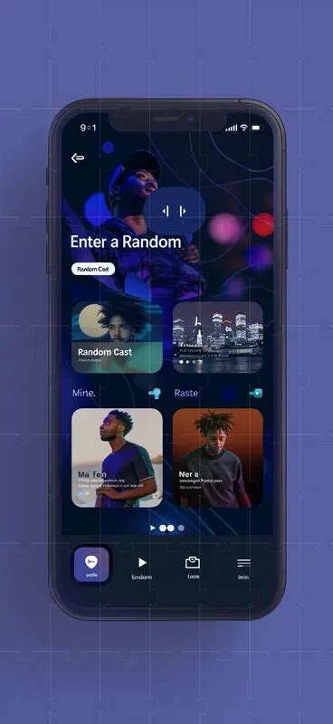 Mobile App Home Screen Ui Designs Midjourney Prompt Promptbase