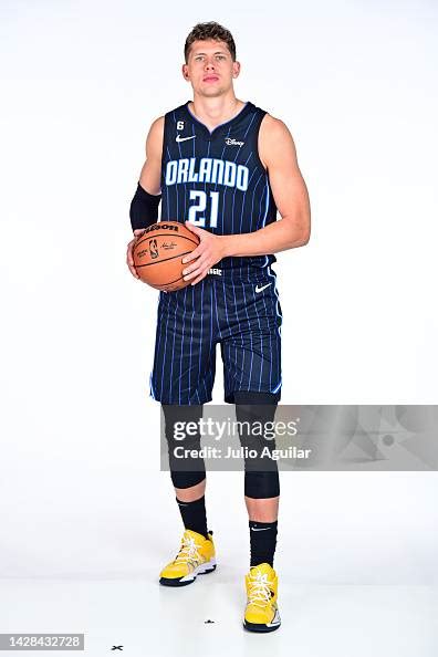 Moritz Wagner Of The Orlando Magic Poses During The 2022 Orlando