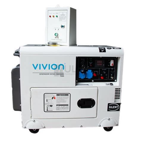 Generador Diesel Monofasico 75 Kva Cabinado 25a Vivion