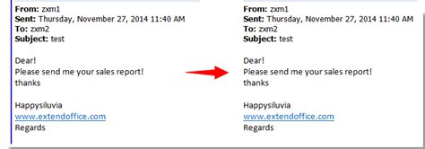 How To Remove Blue Line When Replying Or Forwarding Email In Outlook