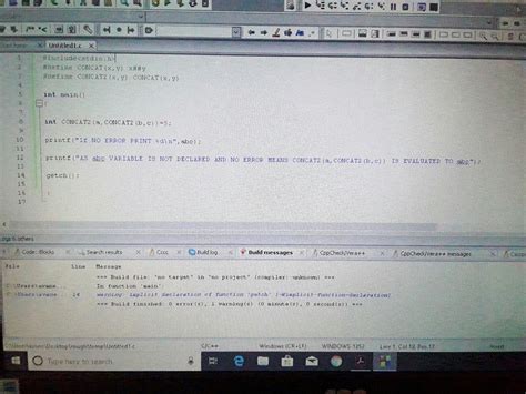 C Preprocessing Operator Stack Overflow