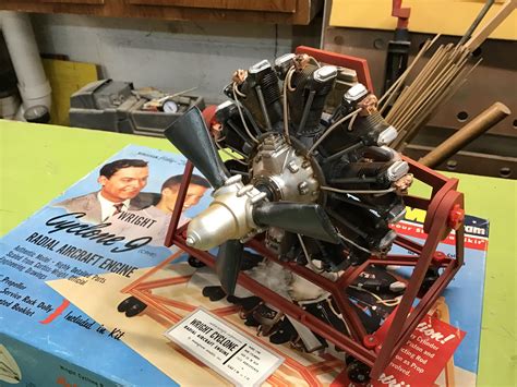 Monogram Wright Cyclone Radial Engine All The Rest Motorcycles Aviation Military Sci Fi