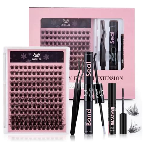 Diy Eyelash Extension Kit At Home Individual Lashes Natural Lash