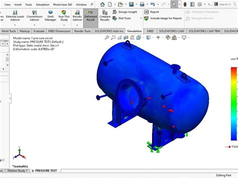 Simulation FEA CFD D Modeling On SolidWorks Upwork