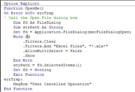 VBA Opening Using The Visual Basic Editor VBE In Excel Automate Excel