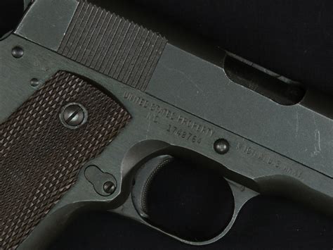 M1911a1 Semiautomatic Pistol National Museum Of American History