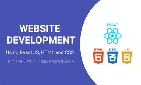 Be Your Frontend Web Developer Using React Js Html Css By Usamabilal