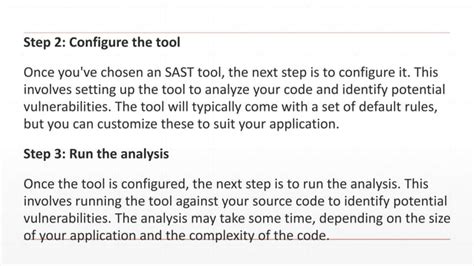 How To Use Static Application Security Testing For Web Applications Pptx