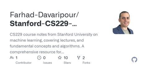 GitHub Farhad Davaripour Stanford CS Spring Notes CS Course Notes From Stanford