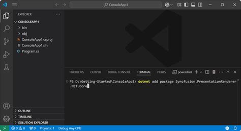 Convert Powerpoint To Pdf In Console Application Syncfusion