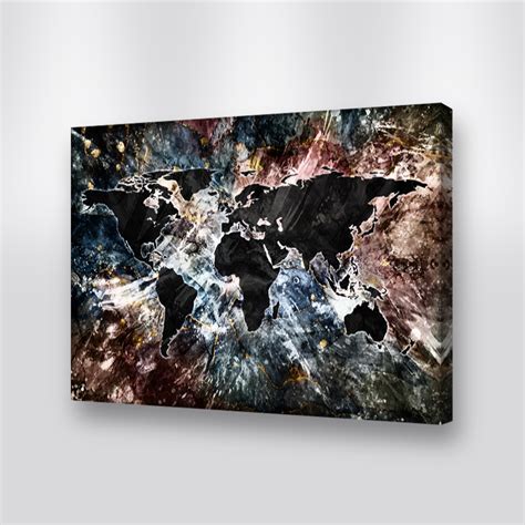World Map Dynamic Prints