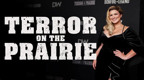 Terror On The Prairie Red Carpet W Lead Actress Gina Carano Youtube