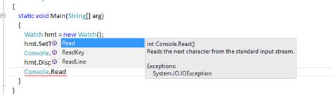 C Exception Types