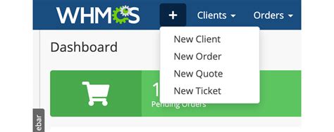 WHMCS New Admin Area Look WHMCS New Features