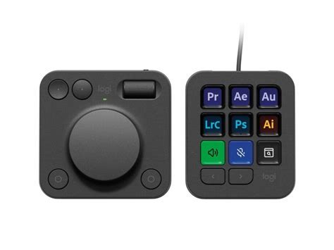Logitech Mx Creative Console Programmable Keypad With 9 Customizable
