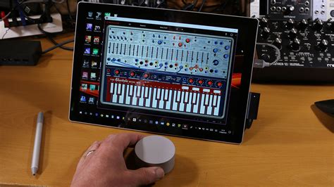 Surface Dial Transformed Into A MIDI Controller With Elephant Surface
