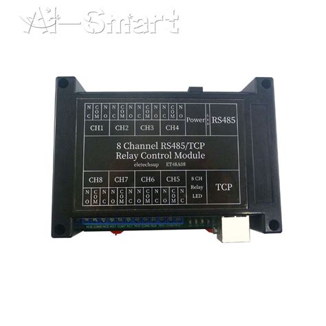 RS TCP Modbus Slave Relay Control Module Ethernet Ubuy India