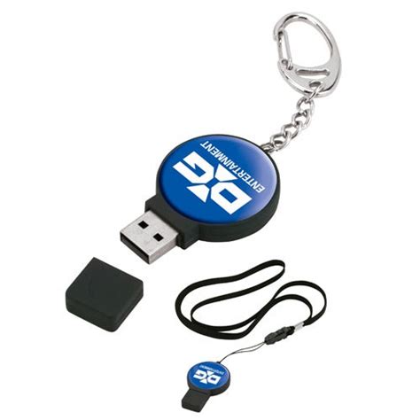 Round USB Drive GB Full Color Logo Computer Accessories