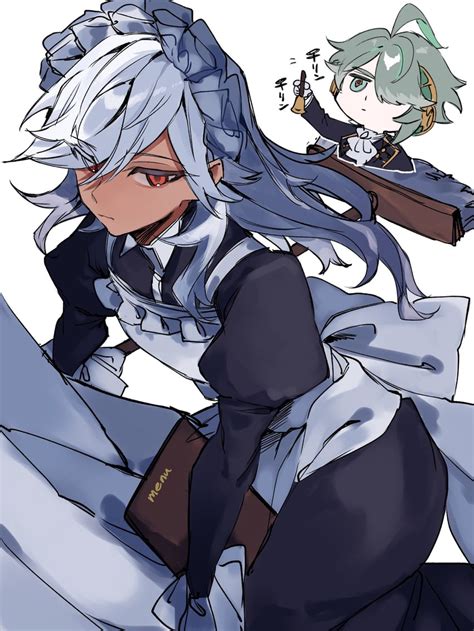 Alhaitham And Cyno Genshin Impact Drawn By Yuu U Danbooru