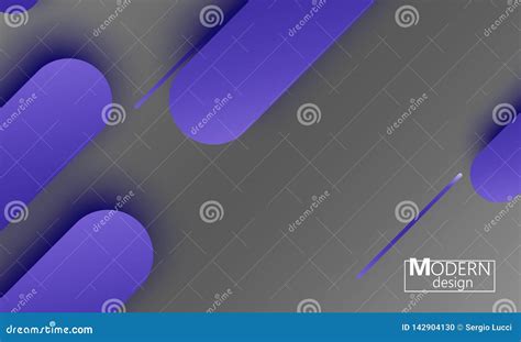 Geometric Background Material Design Stock Vector Illustration Of