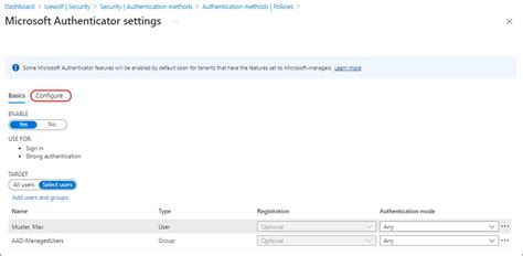 New Microsoft Authenticator Settings In Azuread Icewolf Blog