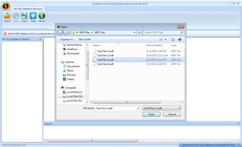 Sysinfo Sql Database Recovery Software To Repair Data From Corrupt Mdf