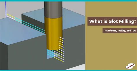 What Is Slot Milling Techniques Tooling And Tips