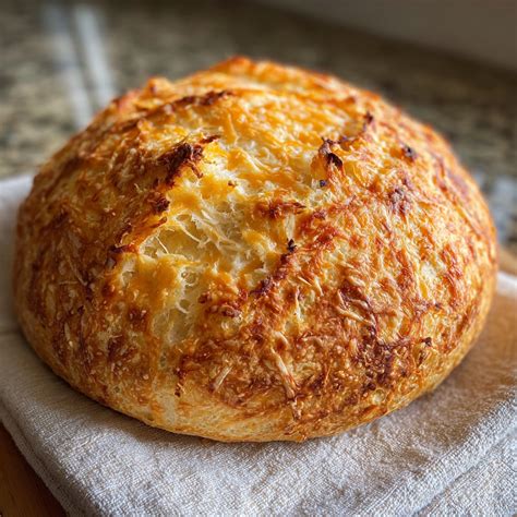 No Knead Cheese Bread Toplush Recipes