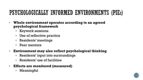 Ppt Psychologically Informed Environments Powerpoint Presentation