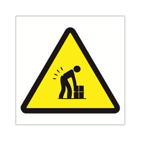Riesgo De Sobreesfuerzos Pictograma Ebersign