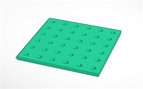 3d Design Nerf Dart Storage 6x6 Base Tinkercad