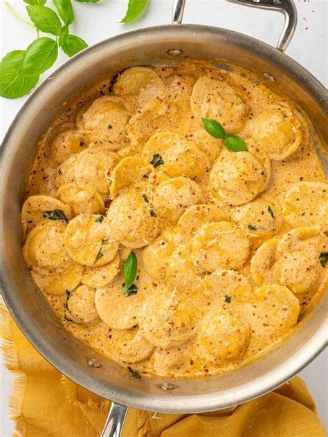 Four Cheese Ravioli Pasta Cookin With Mima