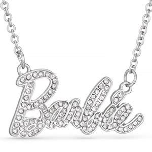 Barbie® Script Logo Necklace Etsy