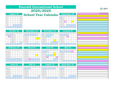 2024 2025 School Year Calendar Pdf Observances